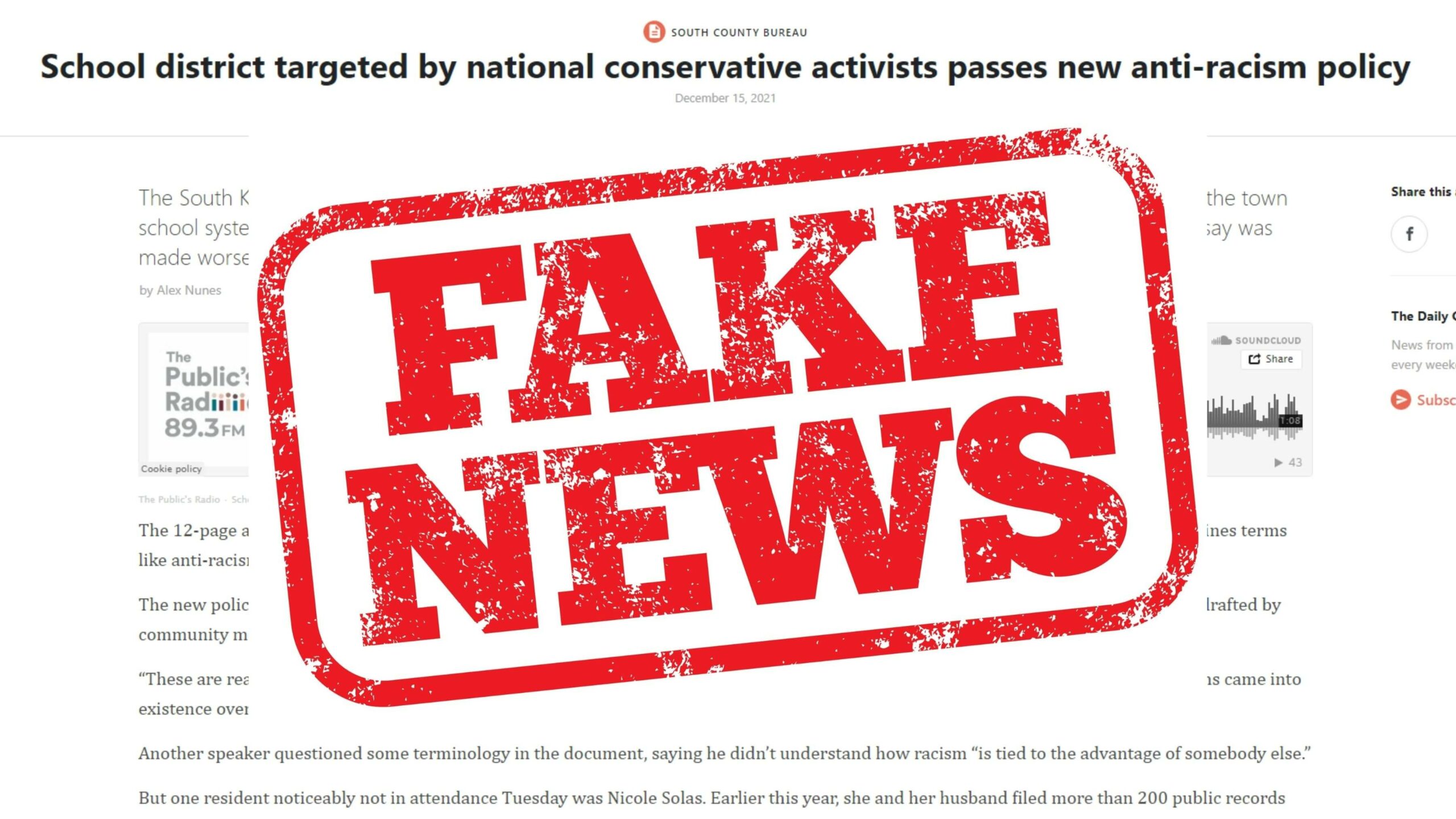 Media Bias: What NPR Won't Cover